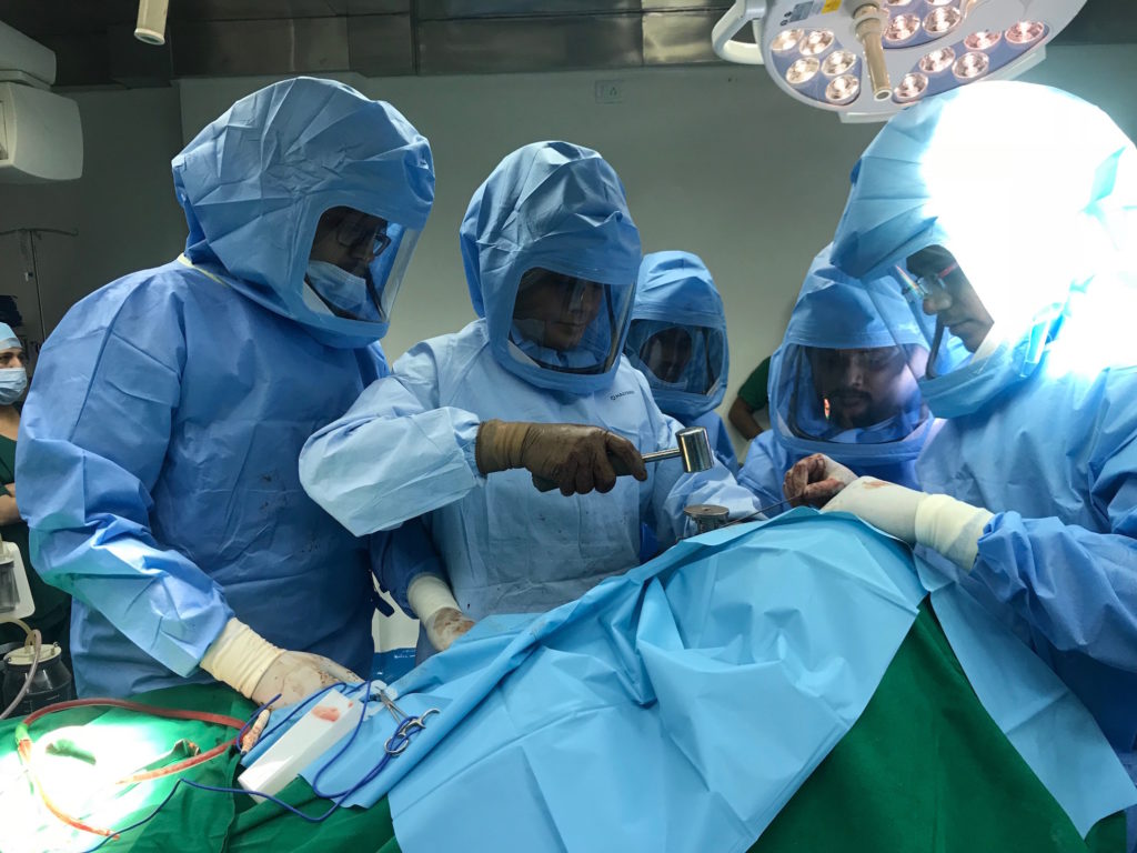 During Shoulder Replacement Surgery | Shoulder Specialists in Mumbai ...